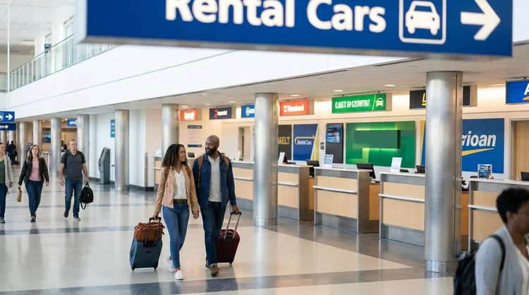 Philadelphia Airport car hire counters and pick-up – Hola Car Rentals